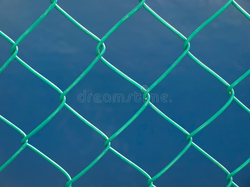 Green wire fence stock photo. Image of boundary, horizontal - 24338132