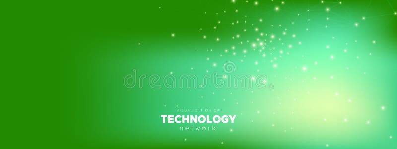 Green Wireframe Texture. Technology Illustration Stock Vector ...