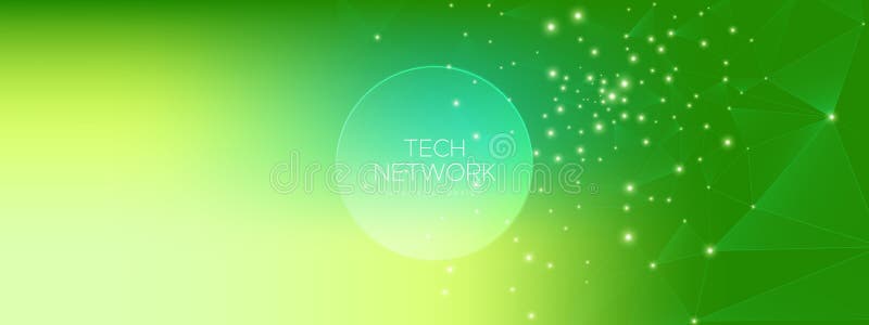 Green Wireframe Texture. Technology Illustration Stock Vector ...