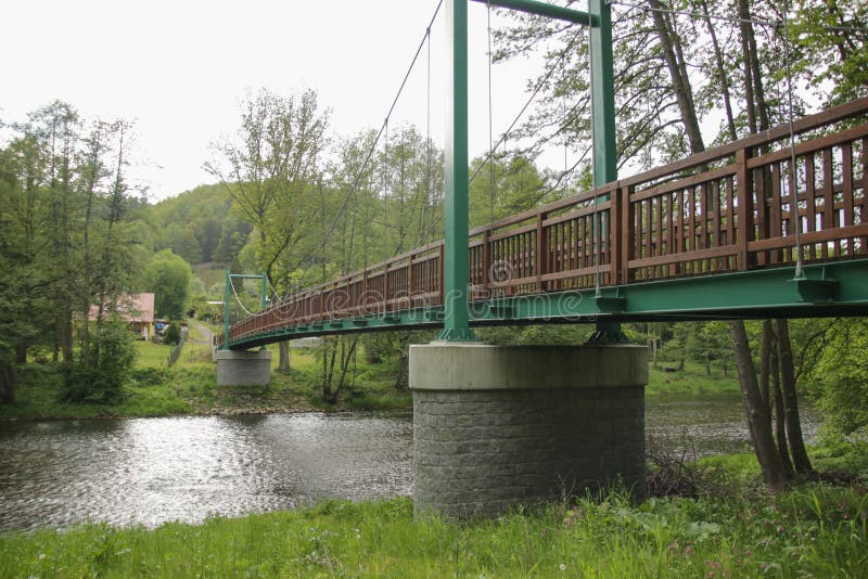 Bridge footpath stock photo. Image of bridge, outdoor - 153478438