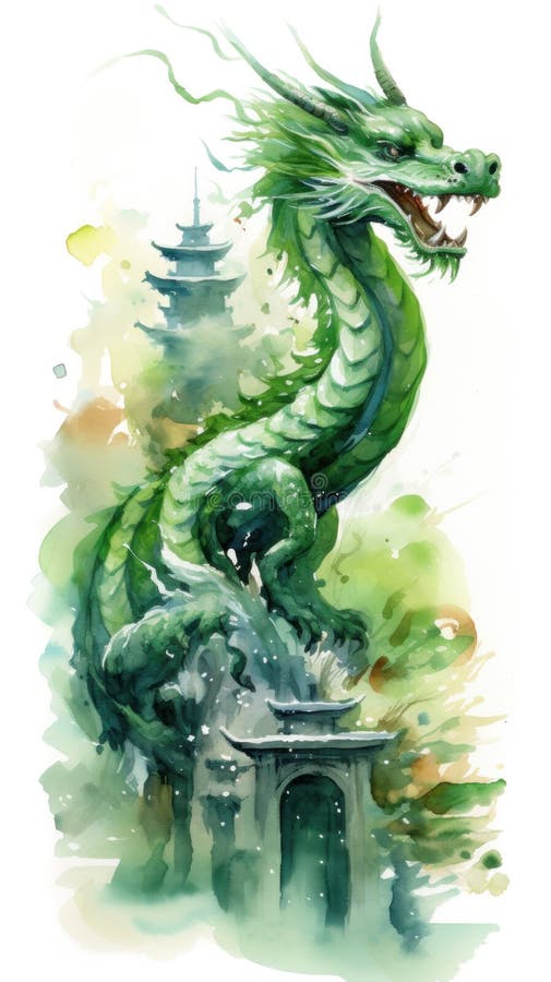Green Wooden Dragon Symbol 2024. Chinese New Year 2024 Year of the ... Green Wooden Dragon Symbol 2024. Chinese New Year 2024 Year of the ...