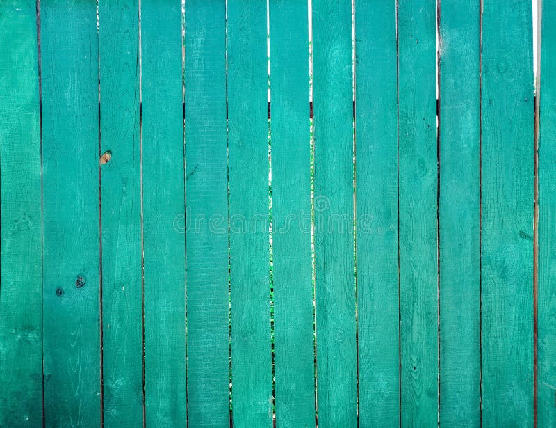 Green Wooden Fence, Background, Texture Stock Photo - Image of ...