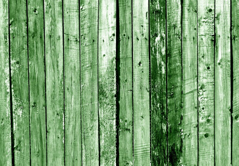 Green Wooden Fence Texture. Stock Image - Image of abstract ...
