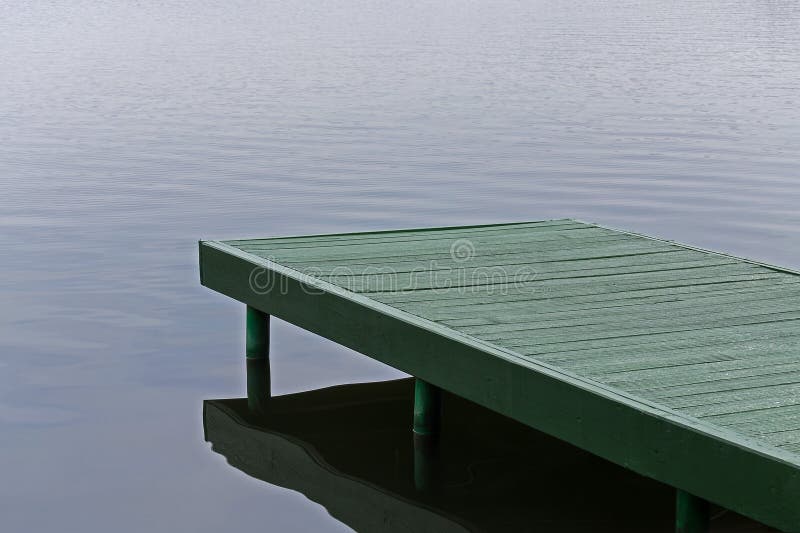 Green pontoon stock image. Image of scene, water, landscape - 30142523