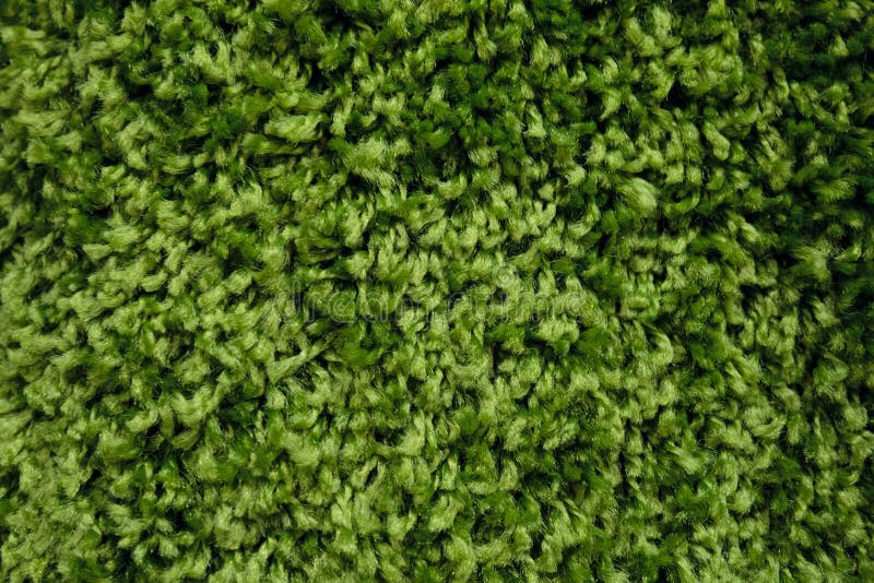 Green Wool Carpet Close-up. Soft Loop Pile Surface Stock Photo - Image ...