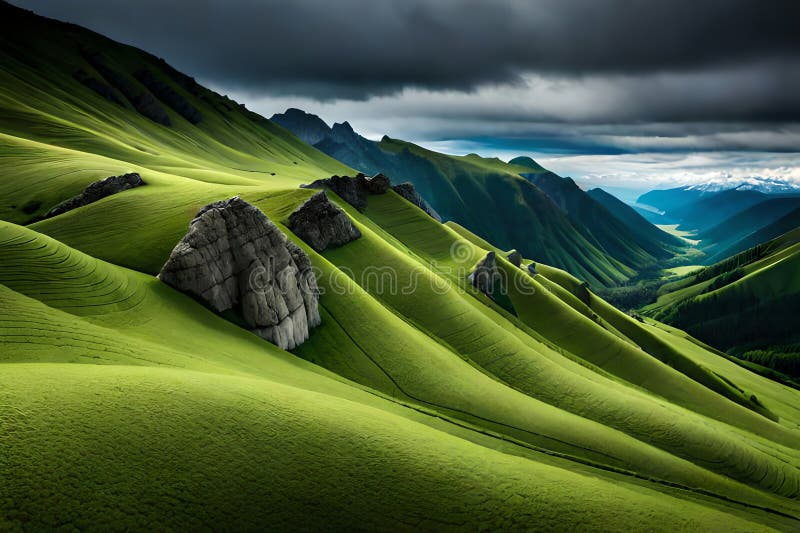 Green Wool Close Up Clear Structure Texture Background Image ...