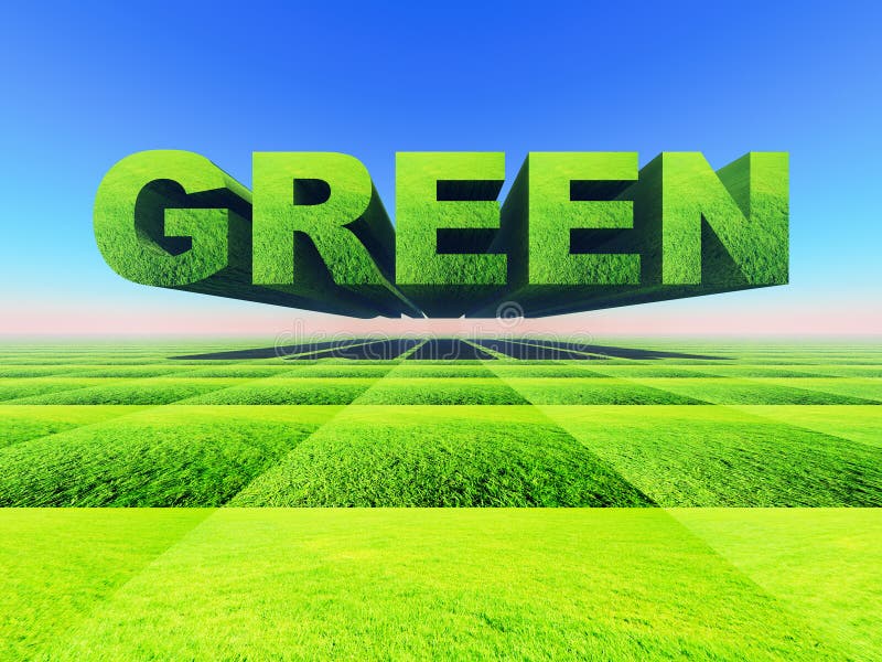 Green stock illustration. Illustration of sustainability - 32655884