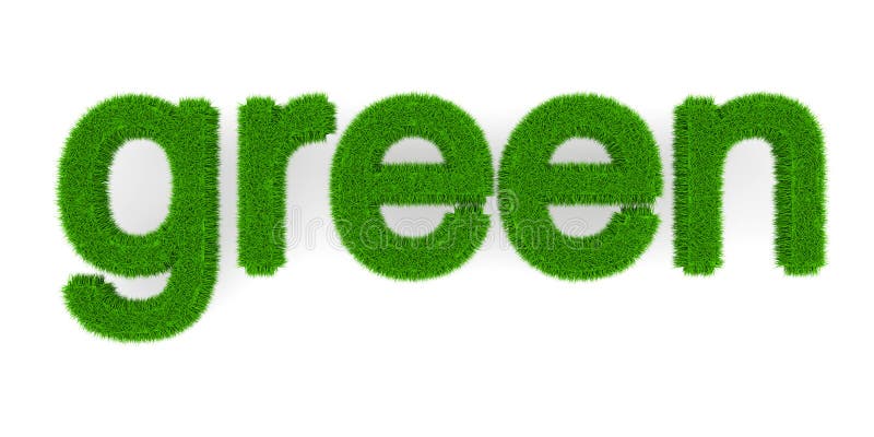 Green stock illustration. Illustration of cutout, grass - 33618056