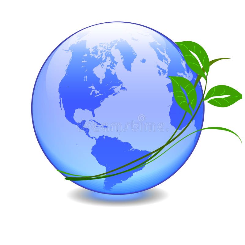 Green world stock vector. Illustration of atmosphere - 11931542