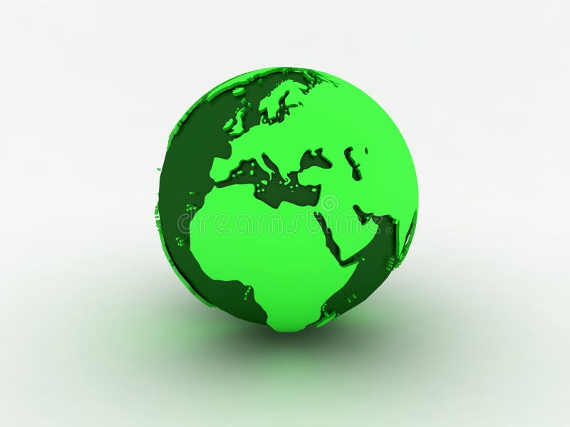 Green World stock illustration. Illustration of form - 37622475