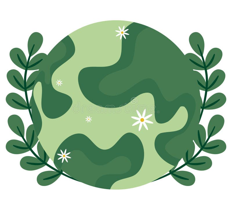 Green world globe stock vector. Illustration of vector - 272026932