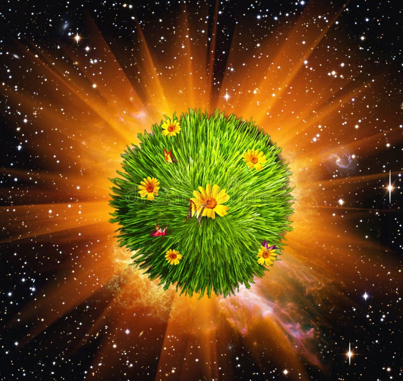 Green World Map. World Map Green Planet Earth Day or Environment Day ...