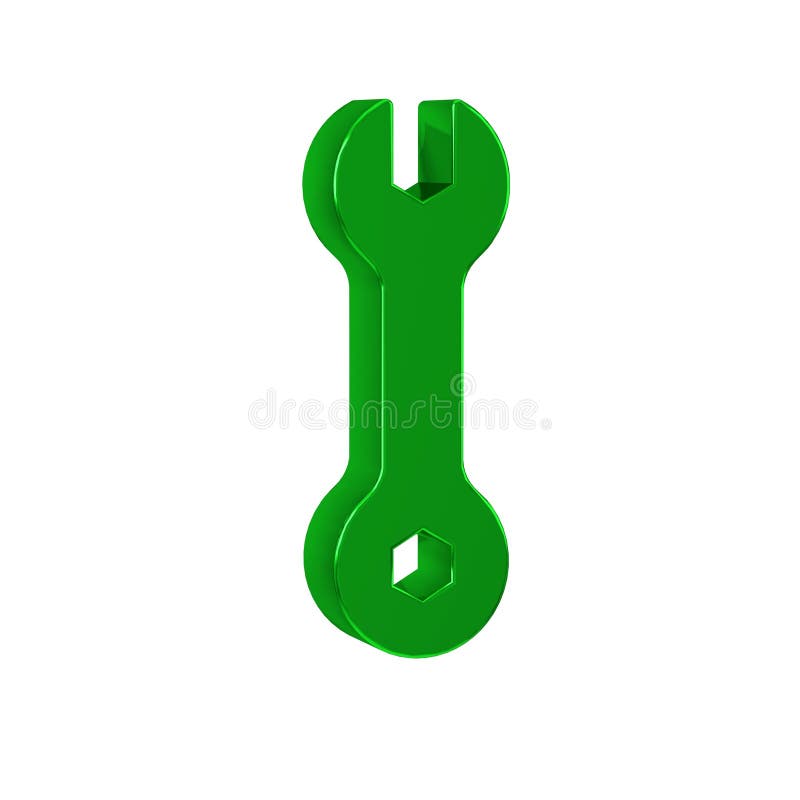 Green Wrench Spanner Icon Isolated on Transparent Background. Spanner ... Green Wrench Spanner Icon Isolated on Transparent Background. Spanner ...