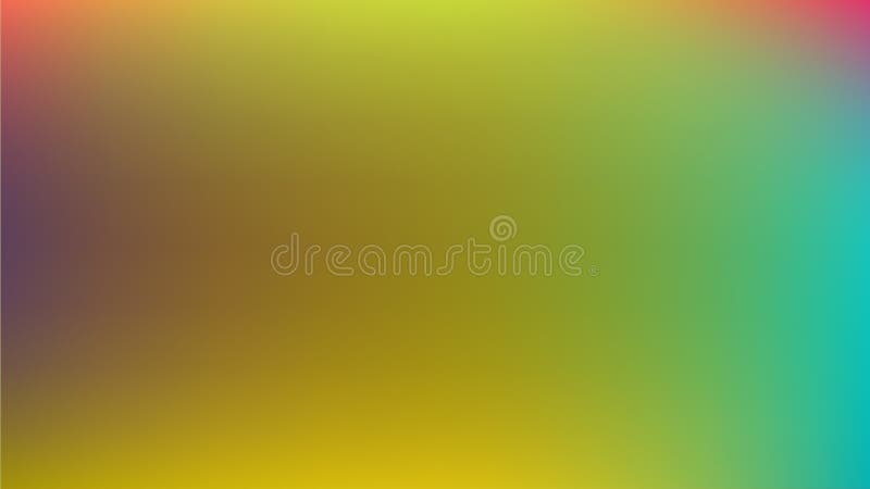 Green Yellow Blue Beautiful Elegant Illustration Graphic Art Design ...