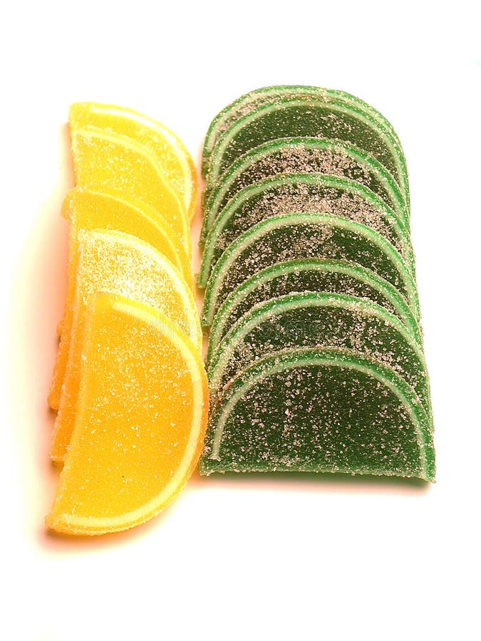 Green and Yellow Candy stock image. Image of fruit, food - 91545