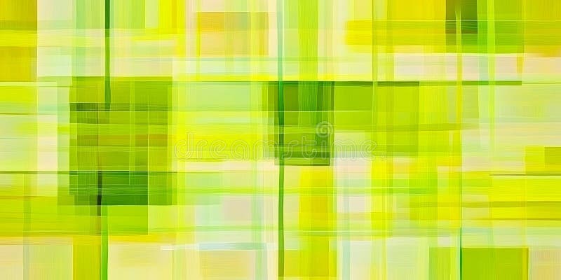 Green and Yellow Hues Intertwining in a Checkered Pattern, Creating a ...