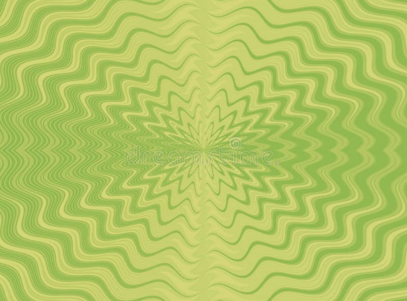 Green Yellow Circle Wave Lines Backgrouds Stock Illustration ...