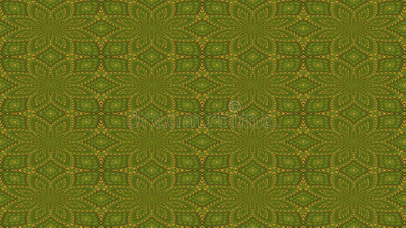 Green and Yellow Geometric Pattern Stock Illustration - Illustration of ...