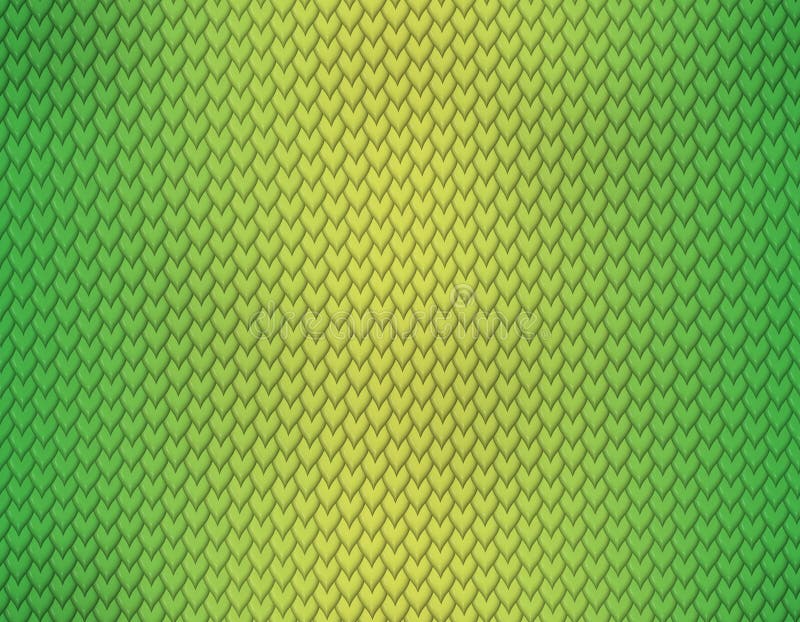 Green and Yellow Gradient Snake Skin Pattern, Short Sharp Scale Stock ...