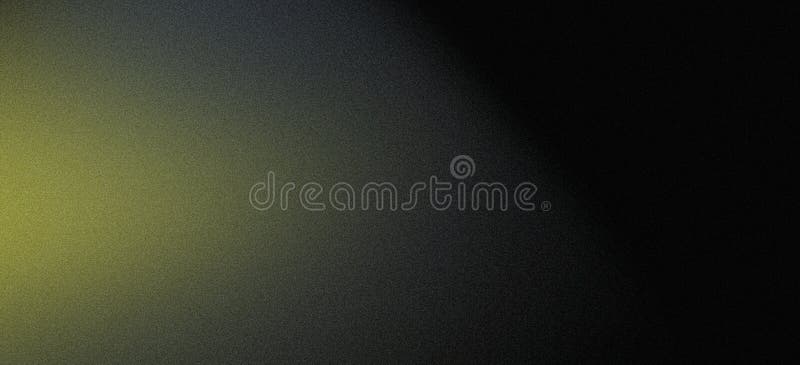Green Yellow Lights on Grainy Black Gradient Background Noise Texture ...