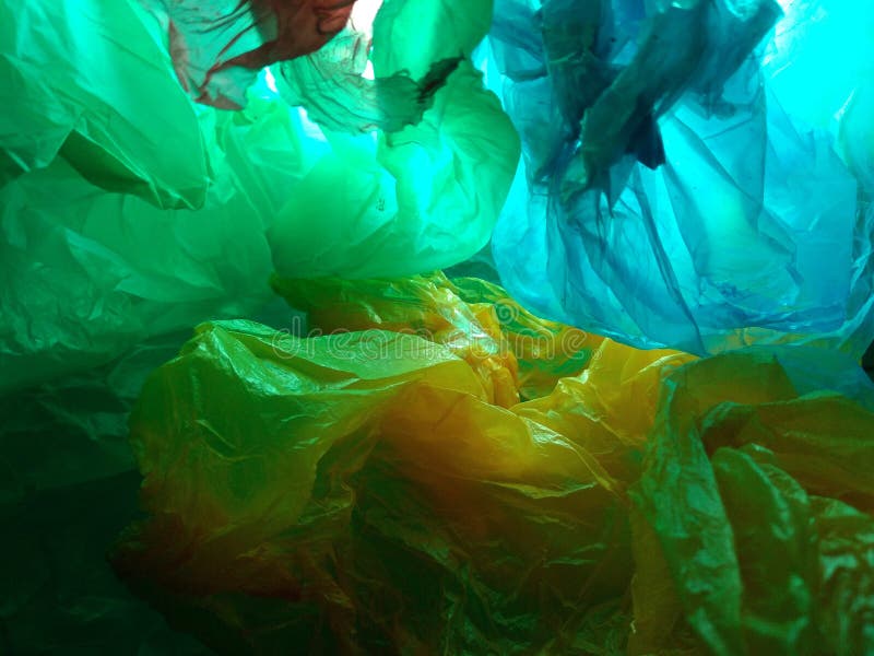 Plastic Bag Texture Recycling Stock Image - Image of abstract ...
