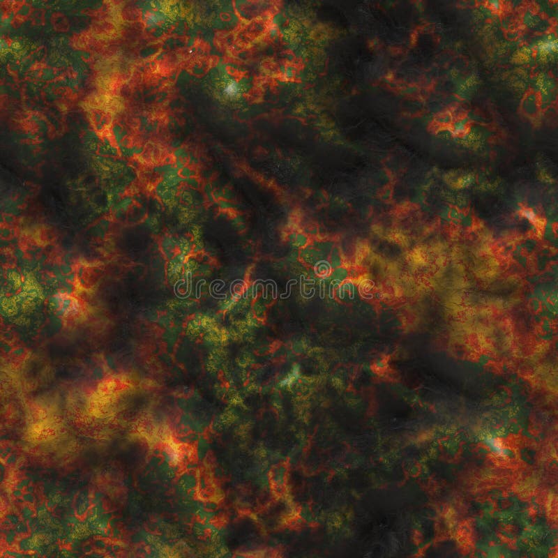 Radioactive Toxic Waste 3D Illustration Seamless Tile Pattern Stock ...