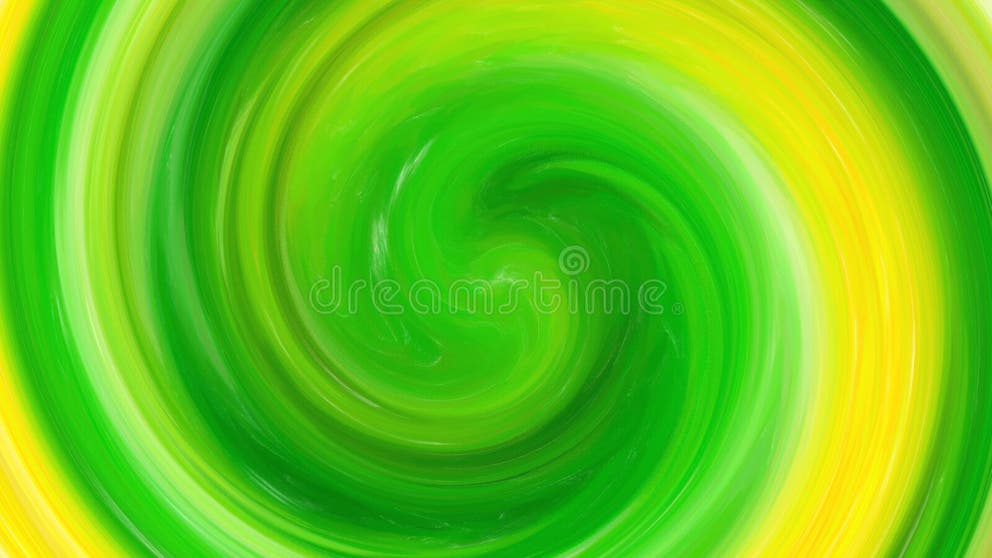 Green Yellow Vortex Background Beautiful Elegant Illustration Graphic ...