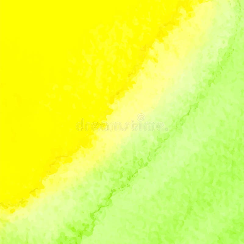 Green and Yellow Watercolor Squarer Background Stock Vector ...