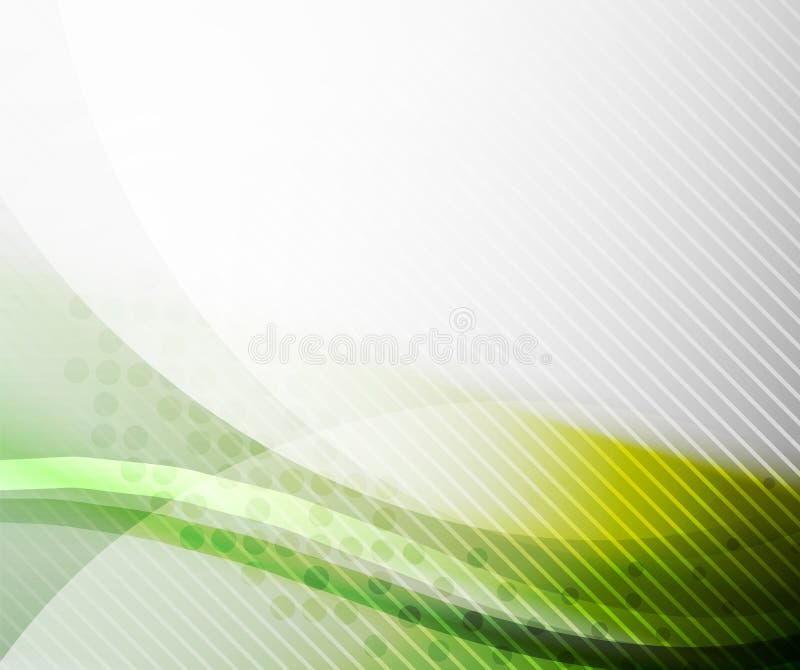 Green and Yellow Wave Layout Stock Vector - Illustration of background ...