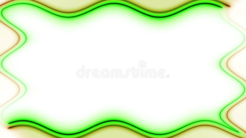 Green and Yellow Wavy Frame Stock Video - Video of smooth, vibrant ...