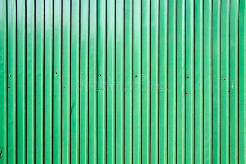 Green zinc wall stock photo. Image of color, detail, pattern - 37098476