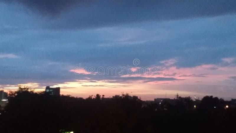 Greenery Cloud Nature Evening Sunset Super Photos Stock Image - Image ...