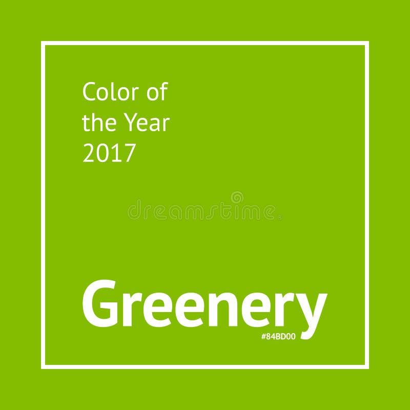 Greenery color sample stock illustration. Illustration of abstract ...