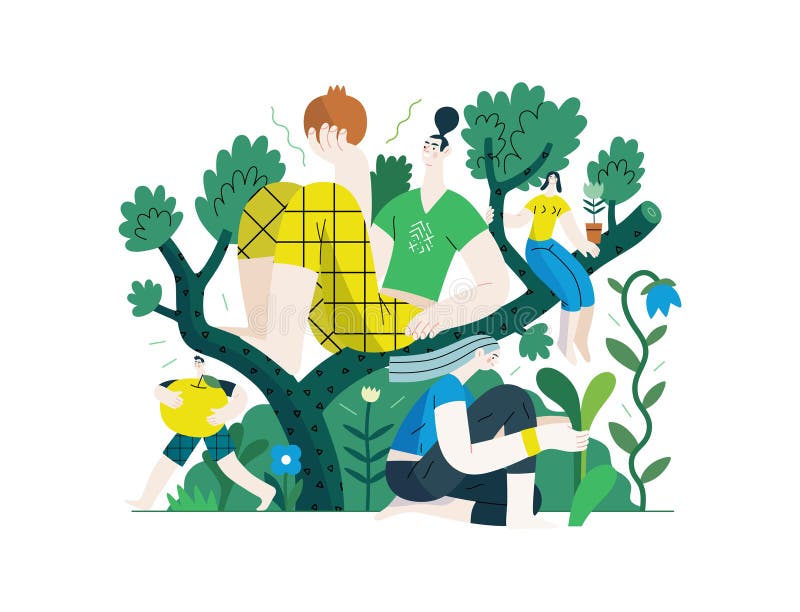 Communal Nature Stock Illustrations – 124 Communal Nature Stock ...