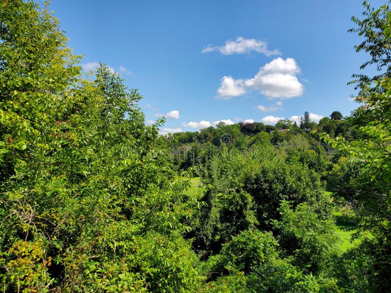 Greenery in Goderich, Ontario Stock Photo - Image of bridge, ontario ...