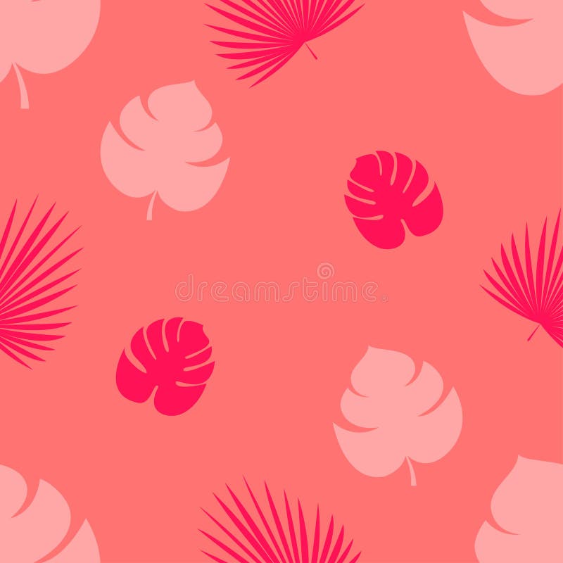 Greenery Pattern Vector Illustration Stock Vector - Illustration of ...