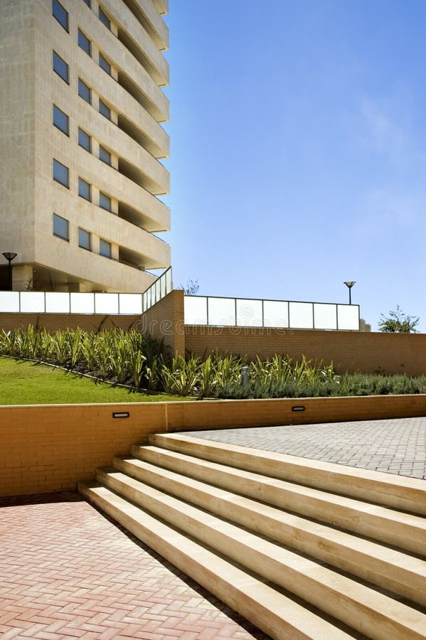 Greenery in a Residential Area Stock Photo - Image of exteriors ...