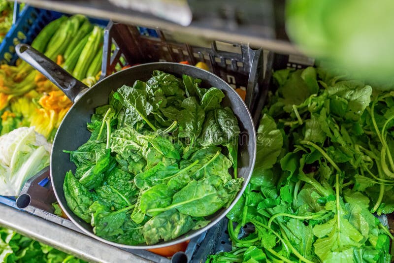 Greenery Sold on the Market Stock Image - Image of plants, nutrition ...