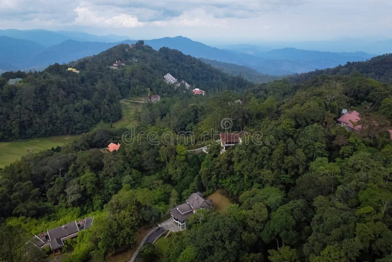 Greenery Villages at Malaysia Stock Image - Image of environment ...