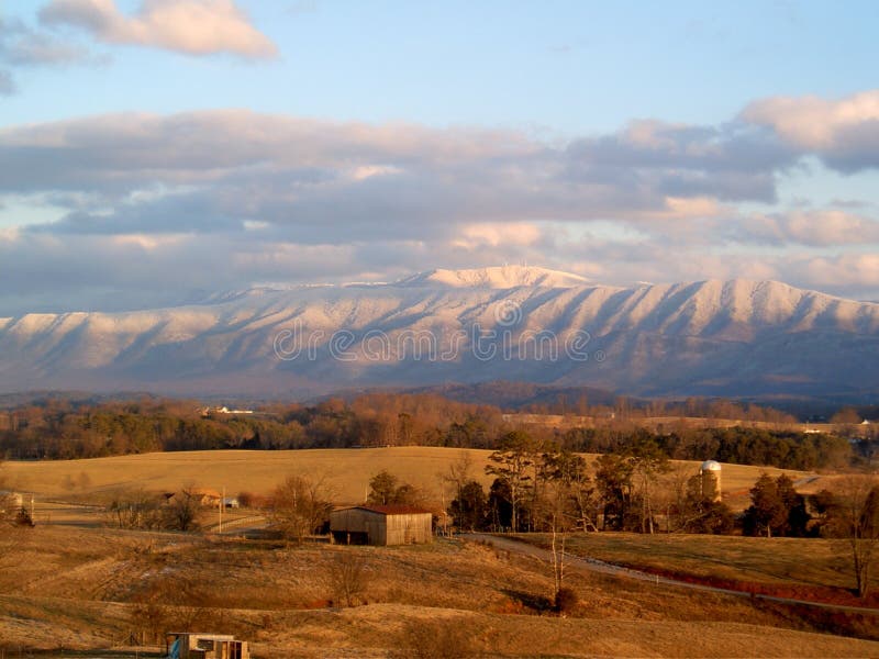 Greeneville TN Mountain stock image. Image of clouds, hills - 2716661