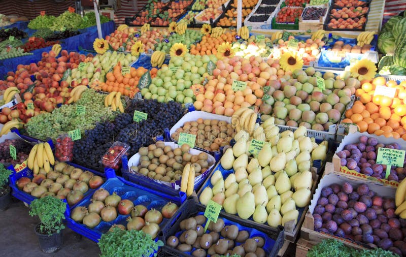 Greengrocer stock image. Image of apple, banana, apricor - 16119625