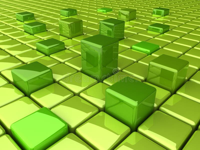 GreenHighBoxesBack stock illustration. Illustration of digital - 9553838