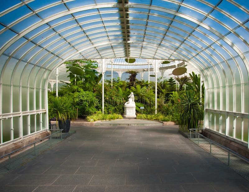 Spring greenhouse nursery stock photo. Image of landscaping - 9134724