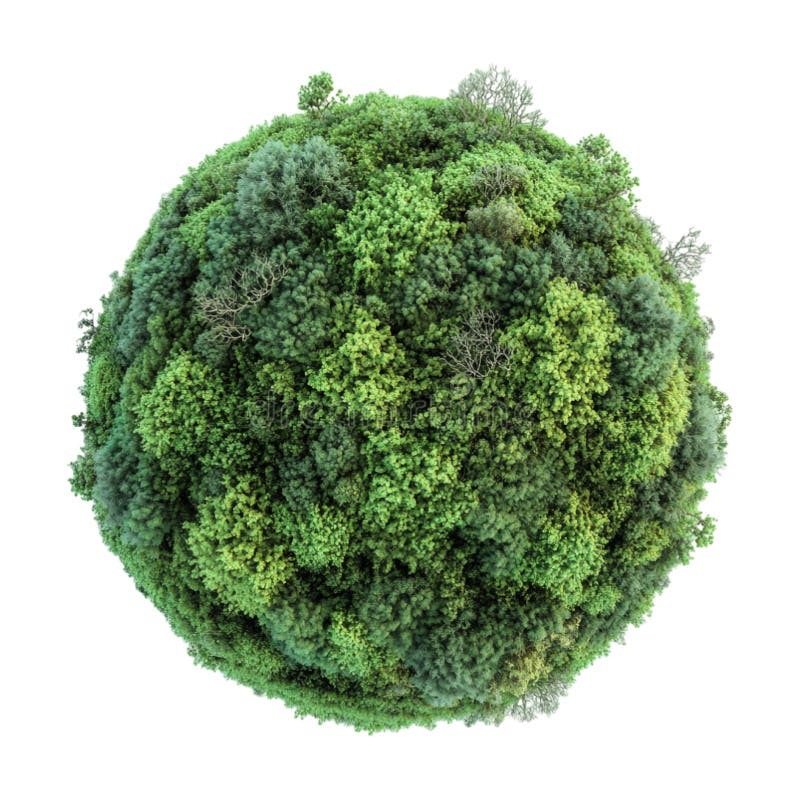 Greenish Earth Globe on Transparent Background - Ai Generated Stock ...