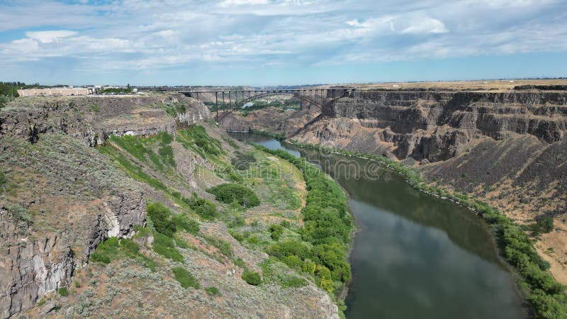 Greenish River between Cliff in Summer Stock Photo - Image of cliff ...