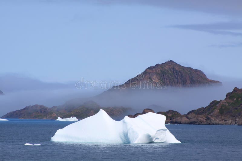 Greenland coast stock image. Image of cool, freezing, coastline - 8668825