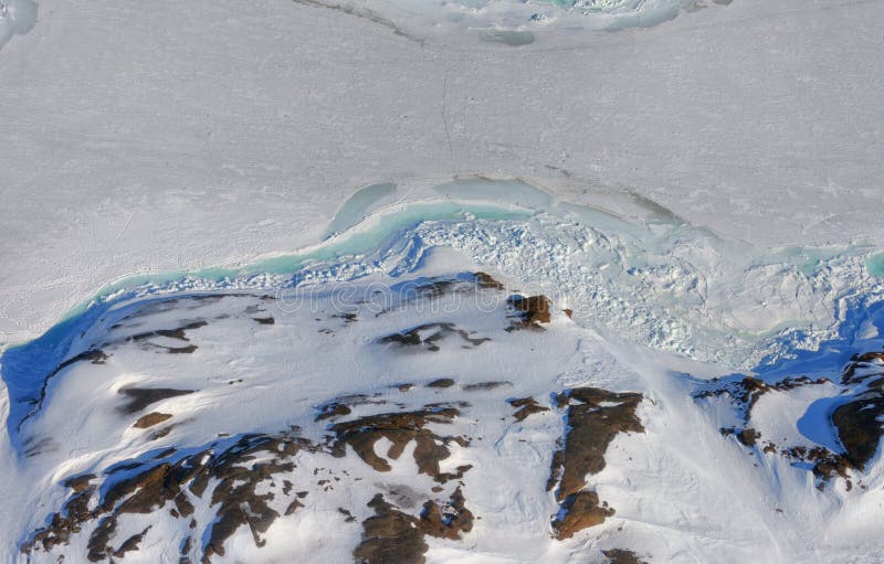 Greenland ice and land stock photo. Image of clouds, arctic - 81853908