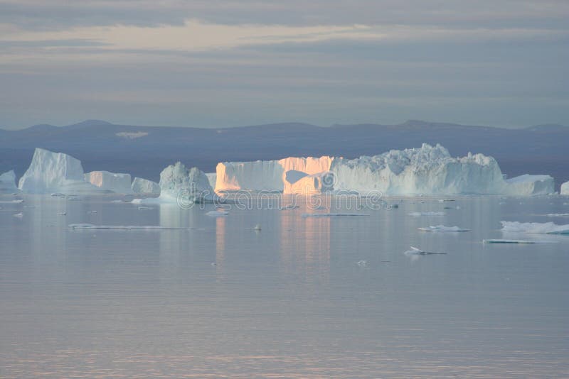 Greenland isberg av fotografering för bildbyråer. Bild av archy - 12055853