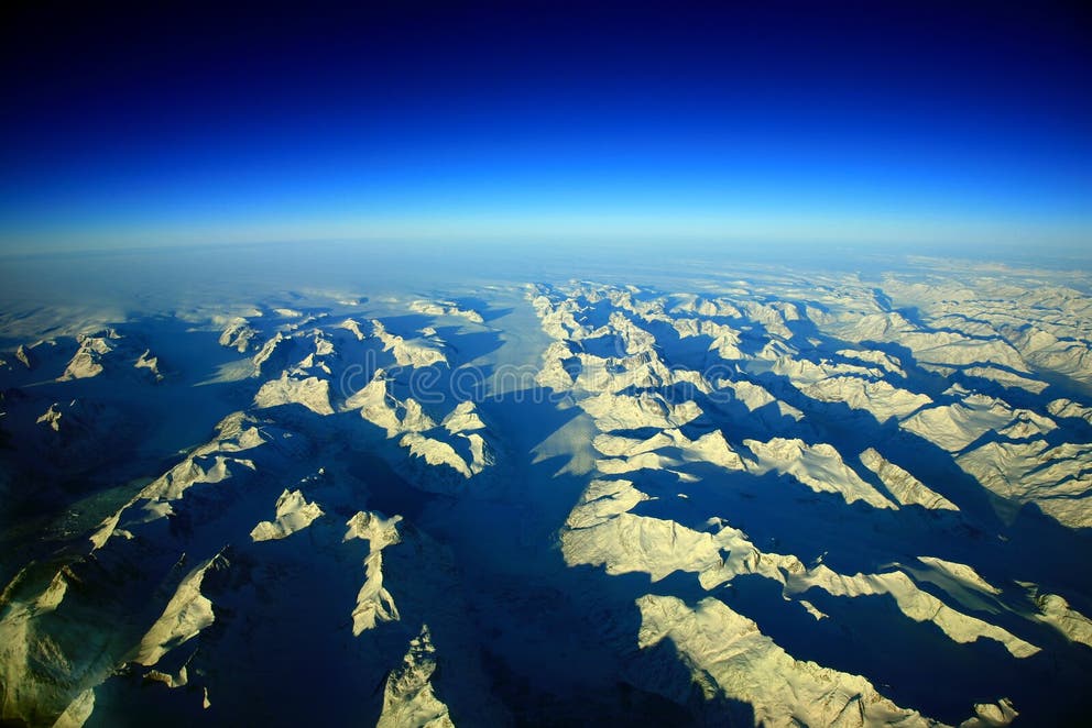 Greenland view stock photo. Image of global, slopes, terrain - 10801056