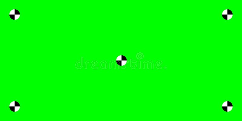 Green Screen Template for Chroma Key Video Production. Features ...